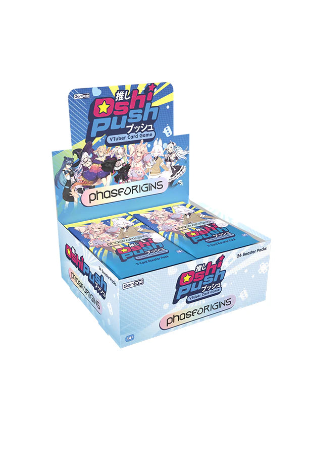 Oshi Push: Phase Origins - Booster Pack – THE MIGHTY HOBBY LLC