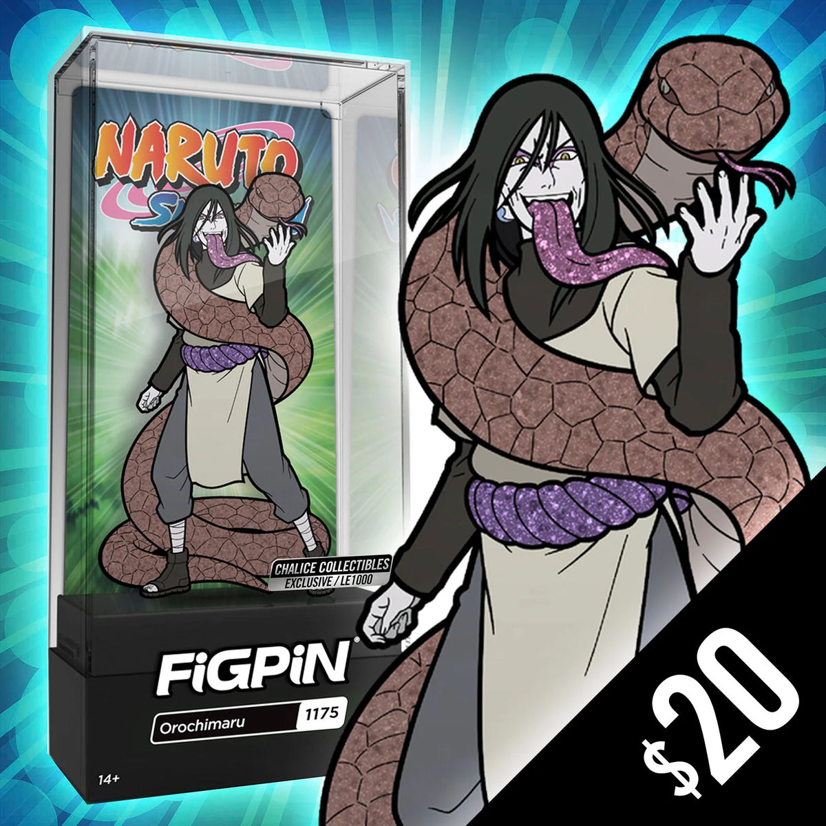 FiGPiN - Chalice Collectibles Exclusive: Naruto Shippuden: Orochimaru ...