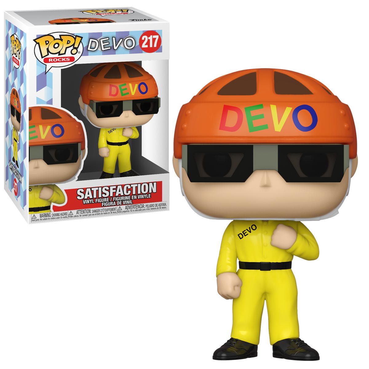 POP! Rocks: Devo - Satisfaction (Yellow Suit) | THE MIGHTY HOBBY SHOP